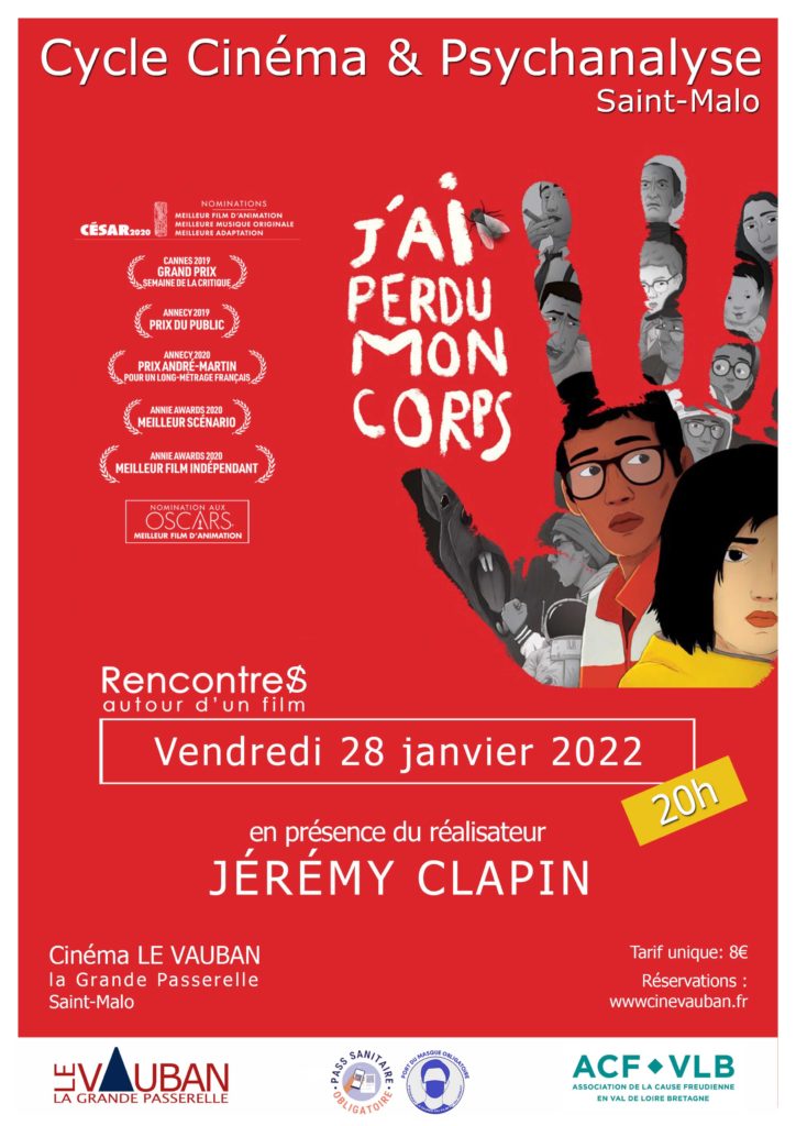 Cinéma et psychanalyse Saint-Malo en présence du réalisateur Jérémy ...