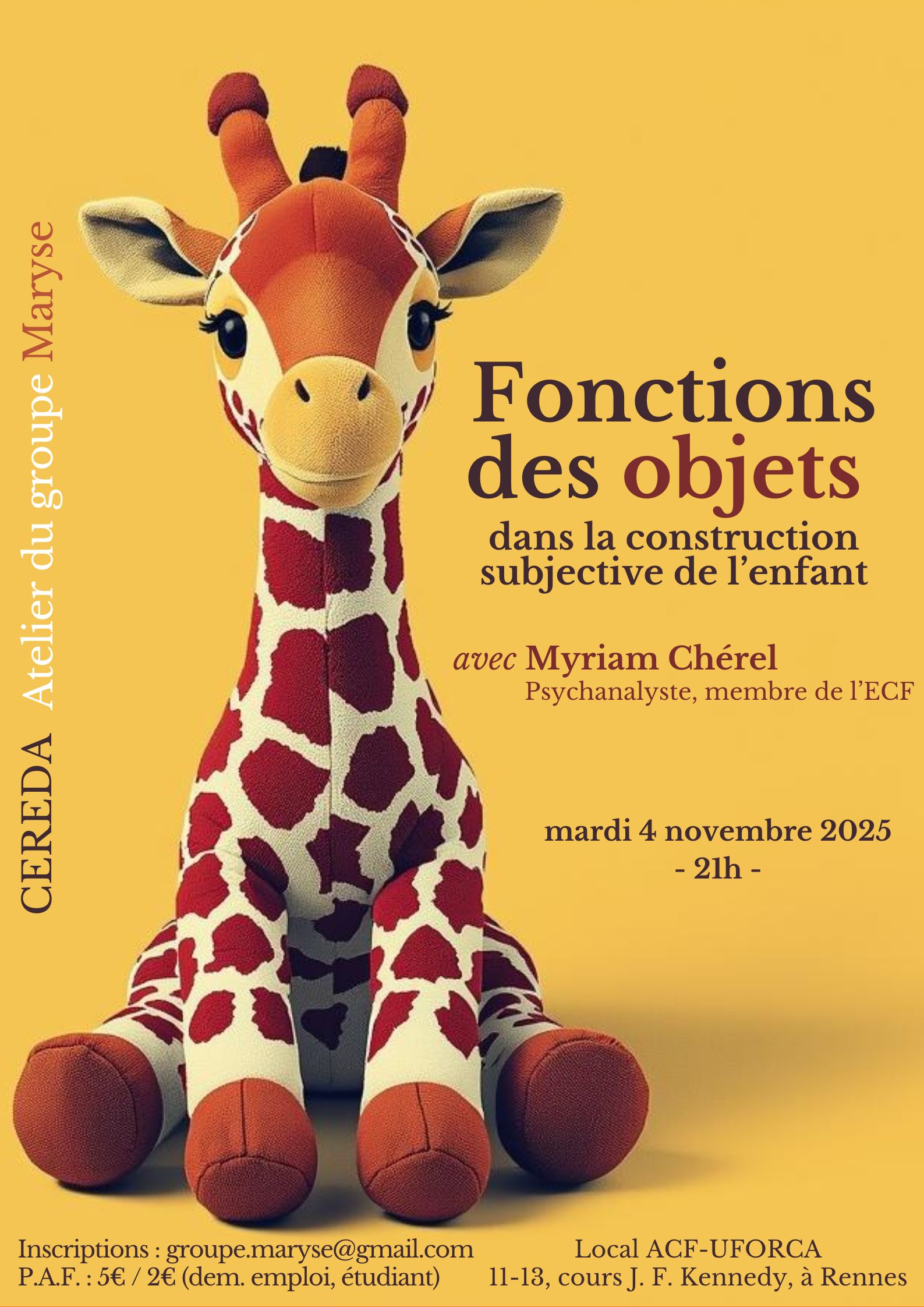 Fonctions des objets dans la construction subjective de l’enfant - ACF ...